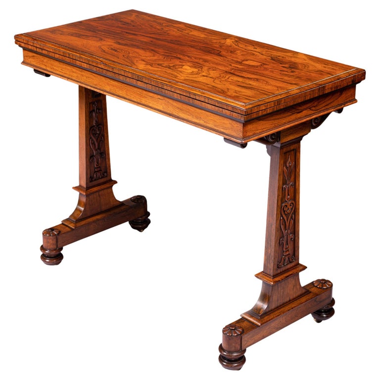 Early 19th Century English Regency Games Table by T and G Seddon For ...
