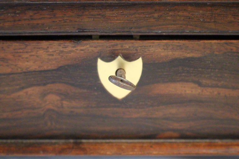 Early 19th Century English Regency Jewelry Box For Sale at 1stDibs