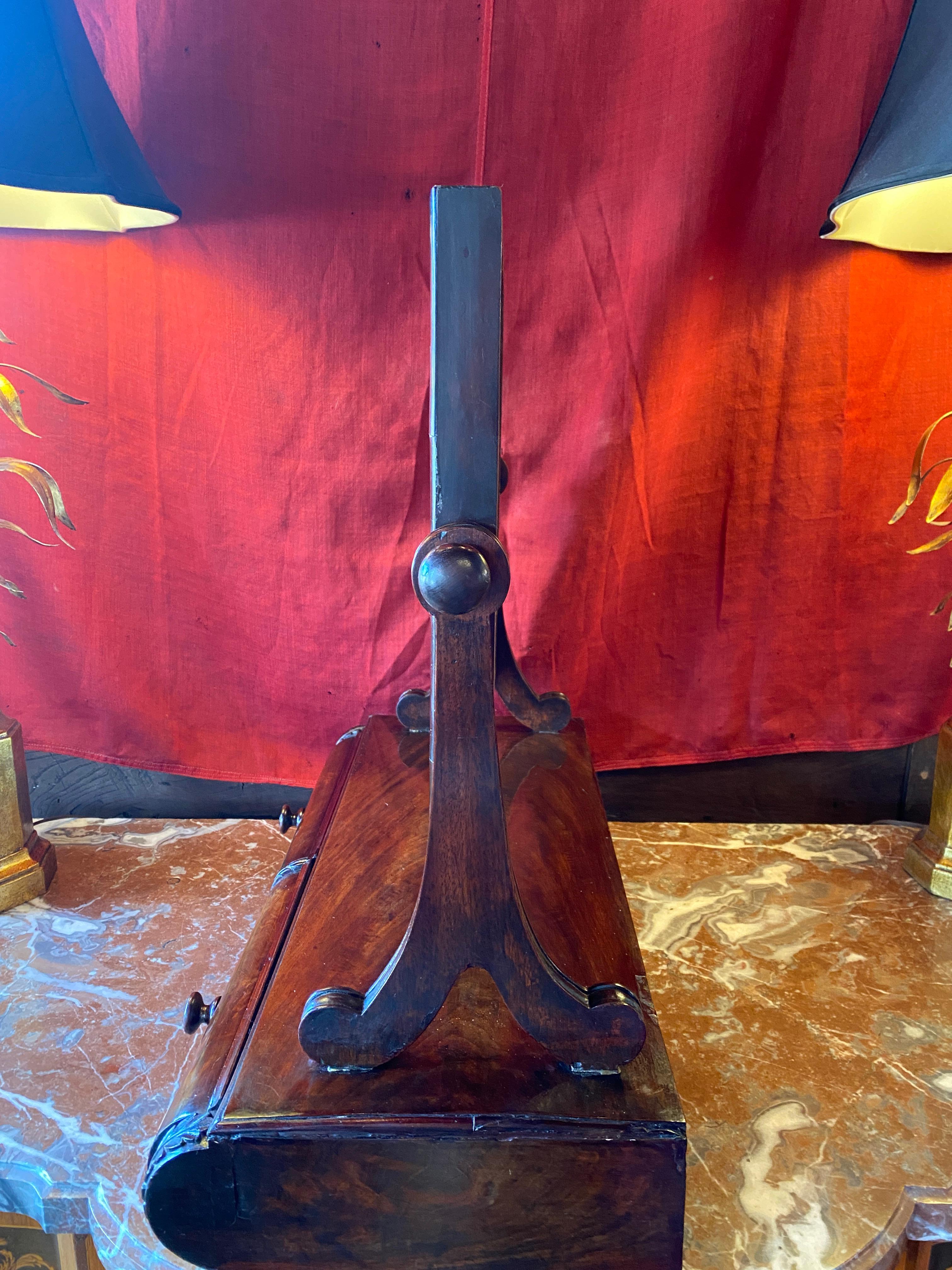 Early 19th Century English Regency Mahogany Mirror Stand For Sale at ...
