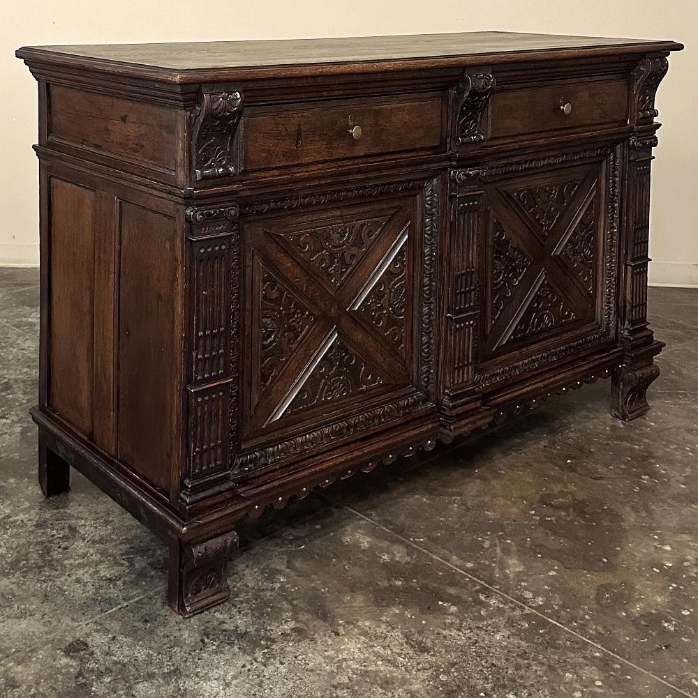 Early 19th Century Flemish Buffet ~ Credenza For Sale at 1stDibs