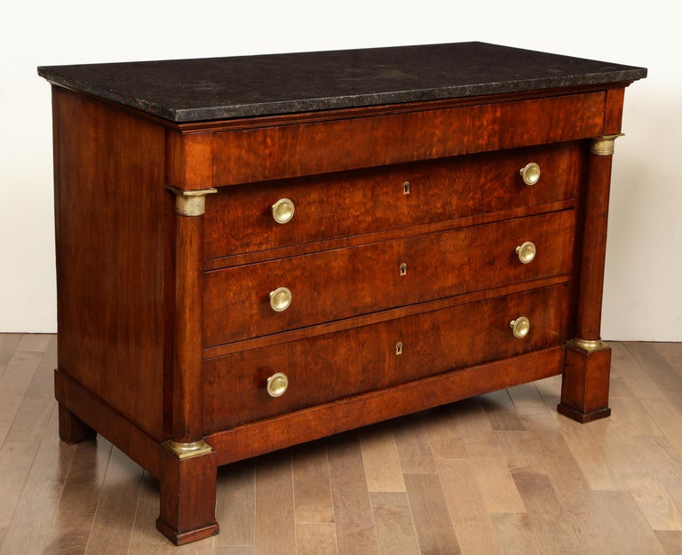 Early 19th Century French Empire, Neoclassical, Mahogany Chest For Sale ...