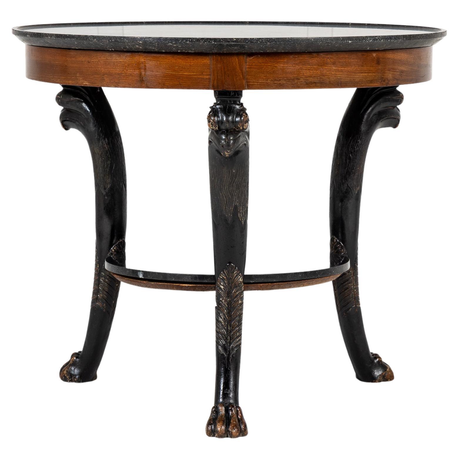 Early 19th Century French Empire Period Mahogany Guéridon For Sale at ...