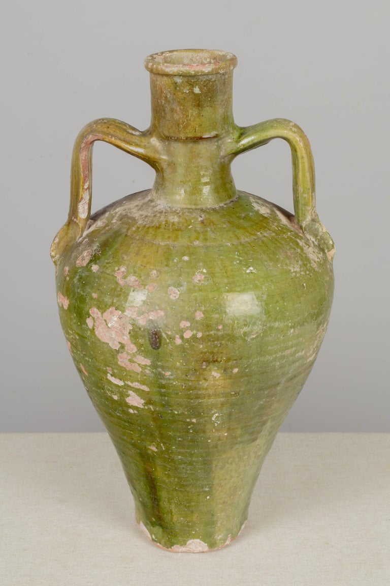 Early 19th Century French Pottery Water Jar For Sale at 1stDibs