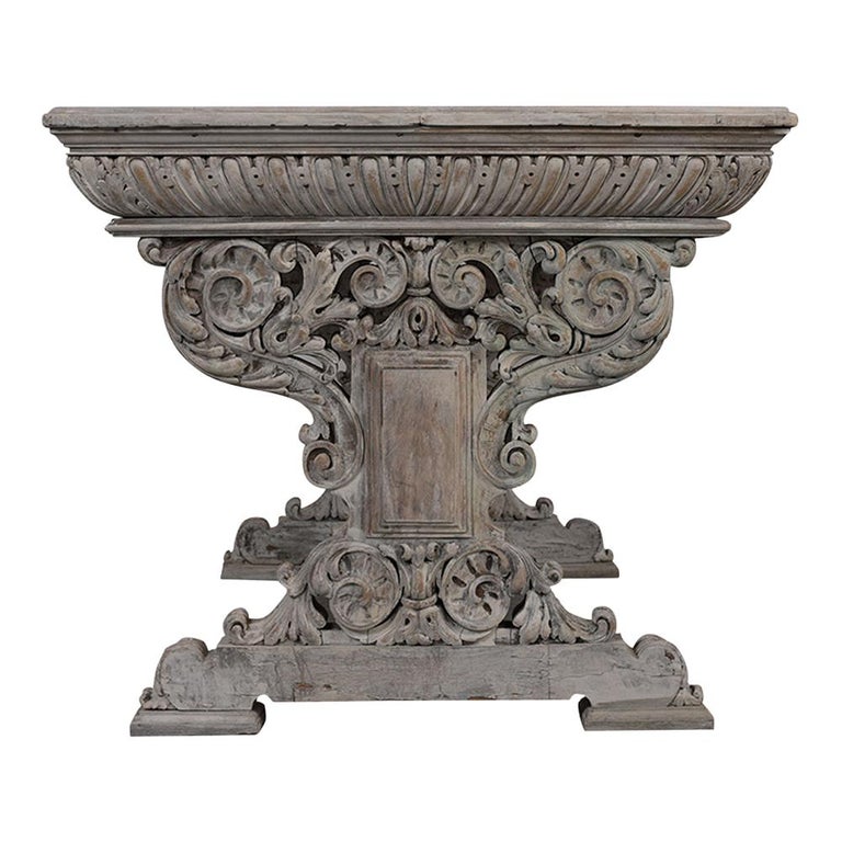 Antique French Renaissance Library Table at 1stDibs