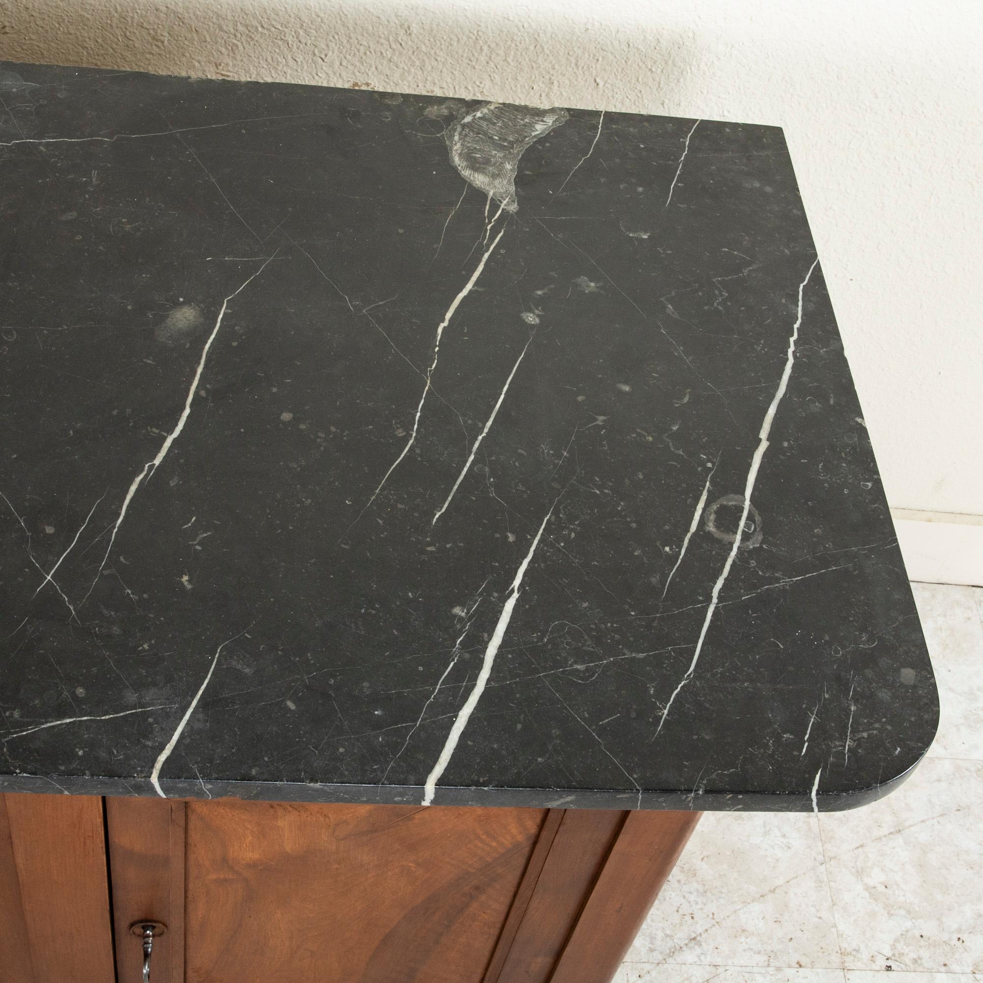 Early 19th Century French Restauration Period Walnut Enfilade Sideboard ...