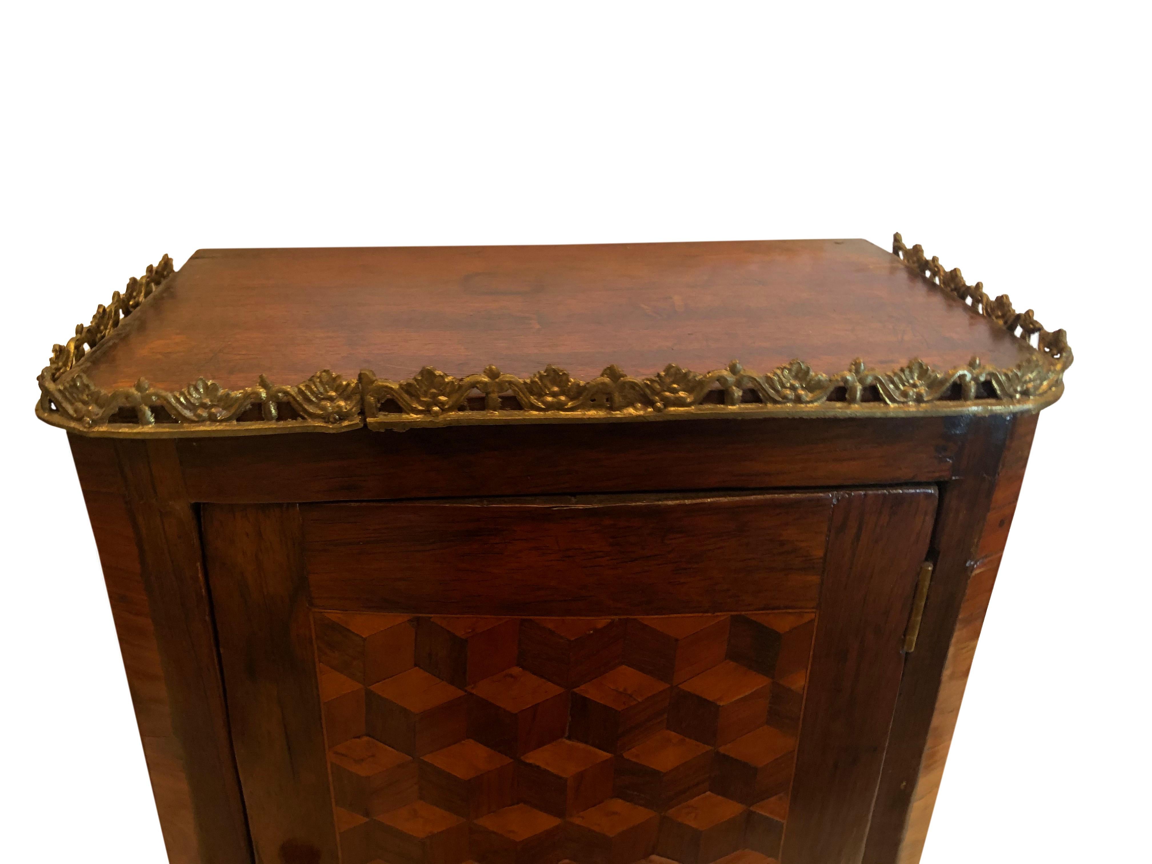 Early 19th Century French Salesman Sample Cupboard For Sale at 1stDibs