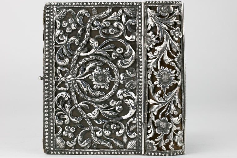 Early 19th Century German Silver Book Binding For Sale at 1stDibs