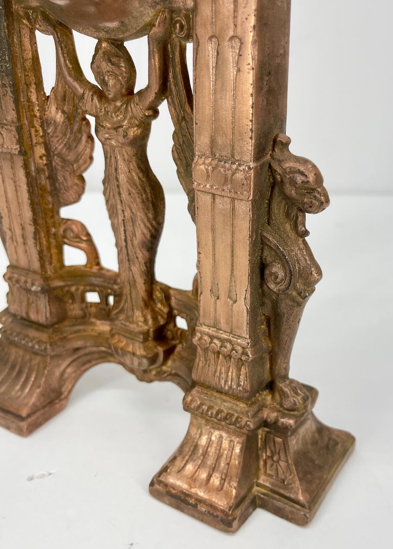 Early 19th Century Gilt Bronze Pocket Watch Night Stand For Sale at 1stDibs