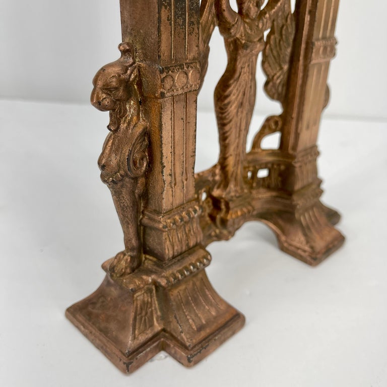 Early 19th Century Gilt Bronze Pocket Watch Night Stand For Sale at 1stDibs