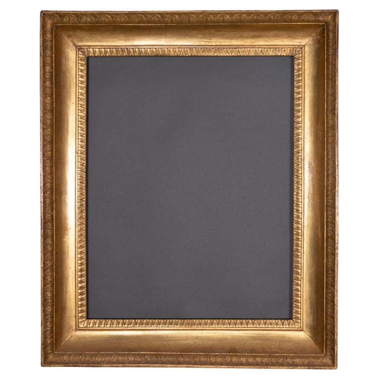 Period Century Giltwood Italian Empire Style Frame For Sale at 1stDibs