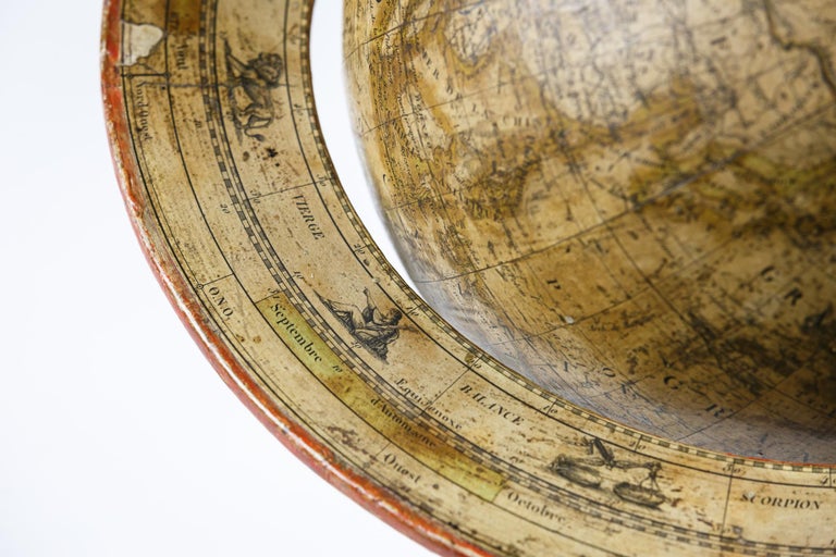 Early 19th Century Globe by L. Vivien For Sale at 1stDibs