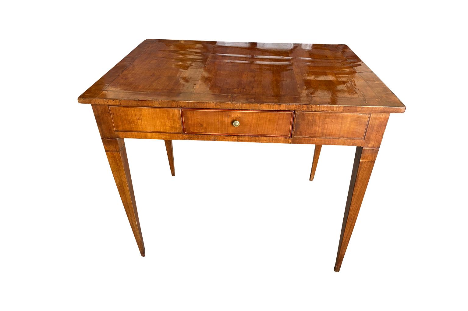 Early 19th Century Italian Directoire Period Writing Table at 1stDibs