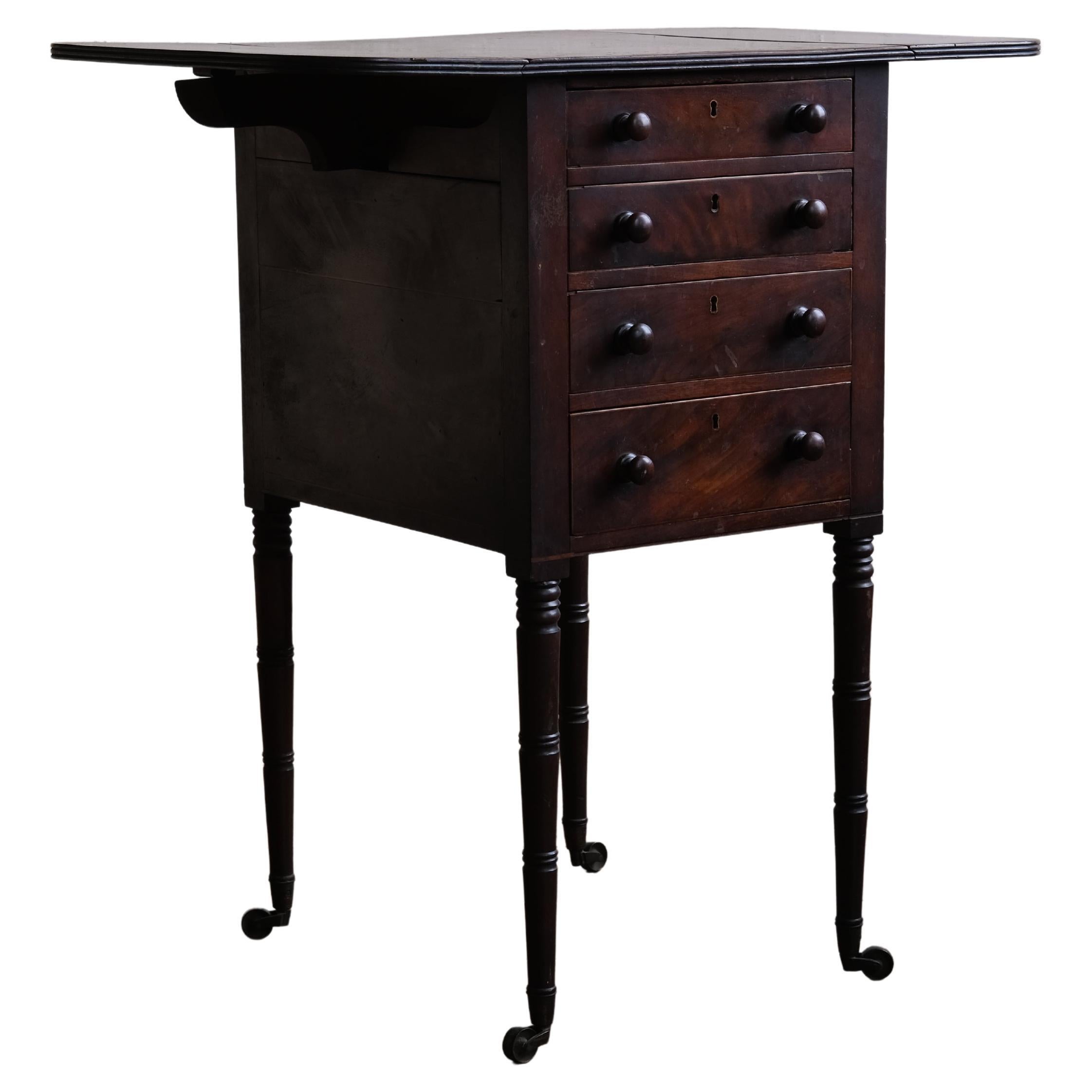 Chippendale Style Pembroke Table, Early 19th Century at 1stDibs ...