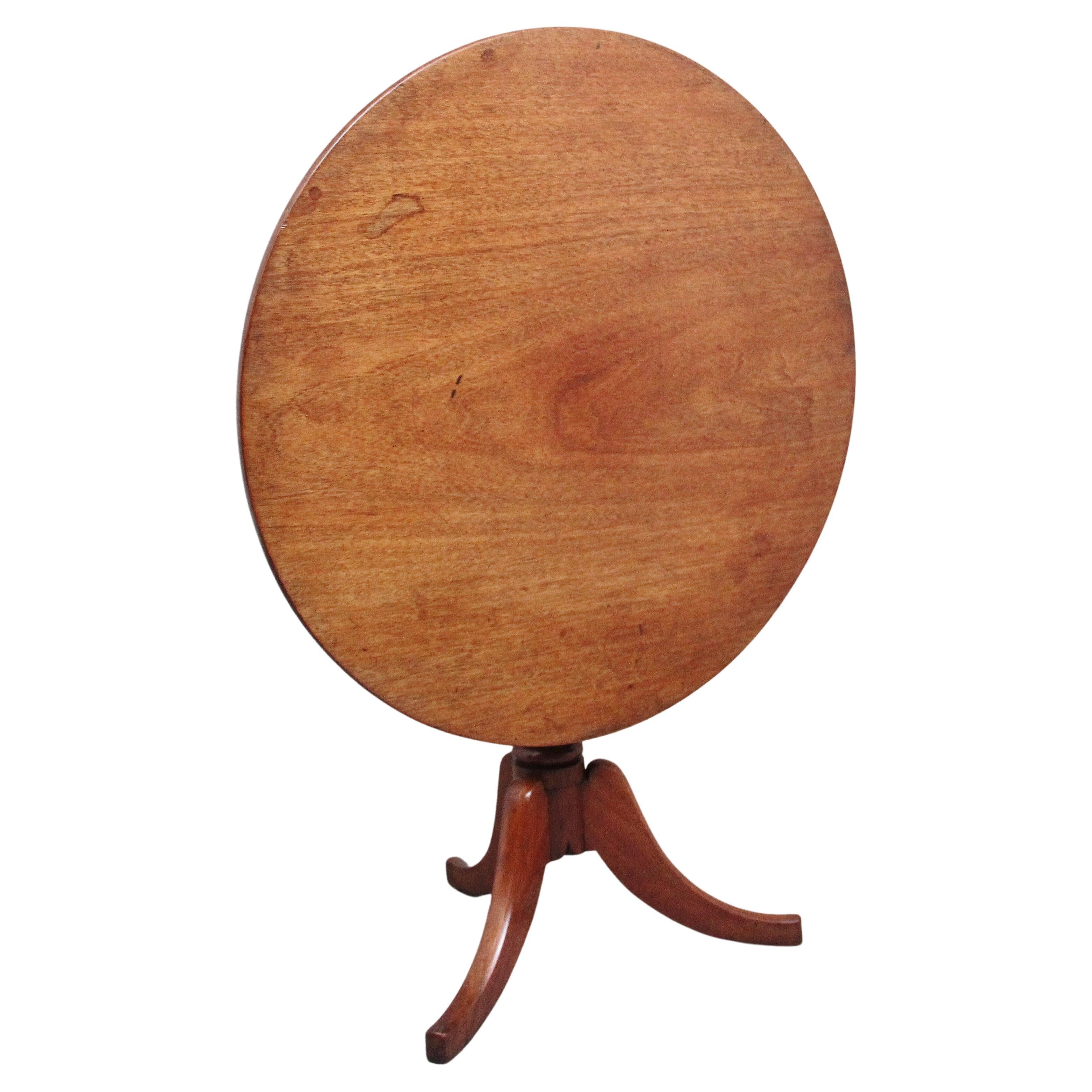 Early 19th Century, Mahogany Tripod Table at 1stDibs