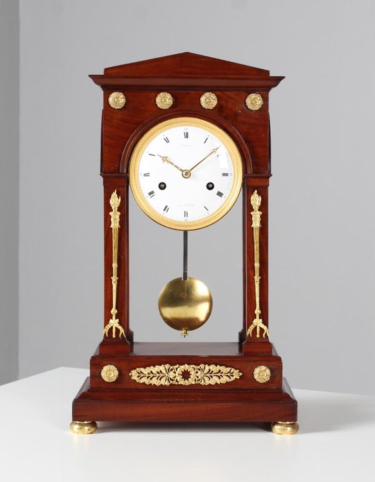 Early 19th Century Mantel Clock, Signed Paliard Paris, Empire, circa ...