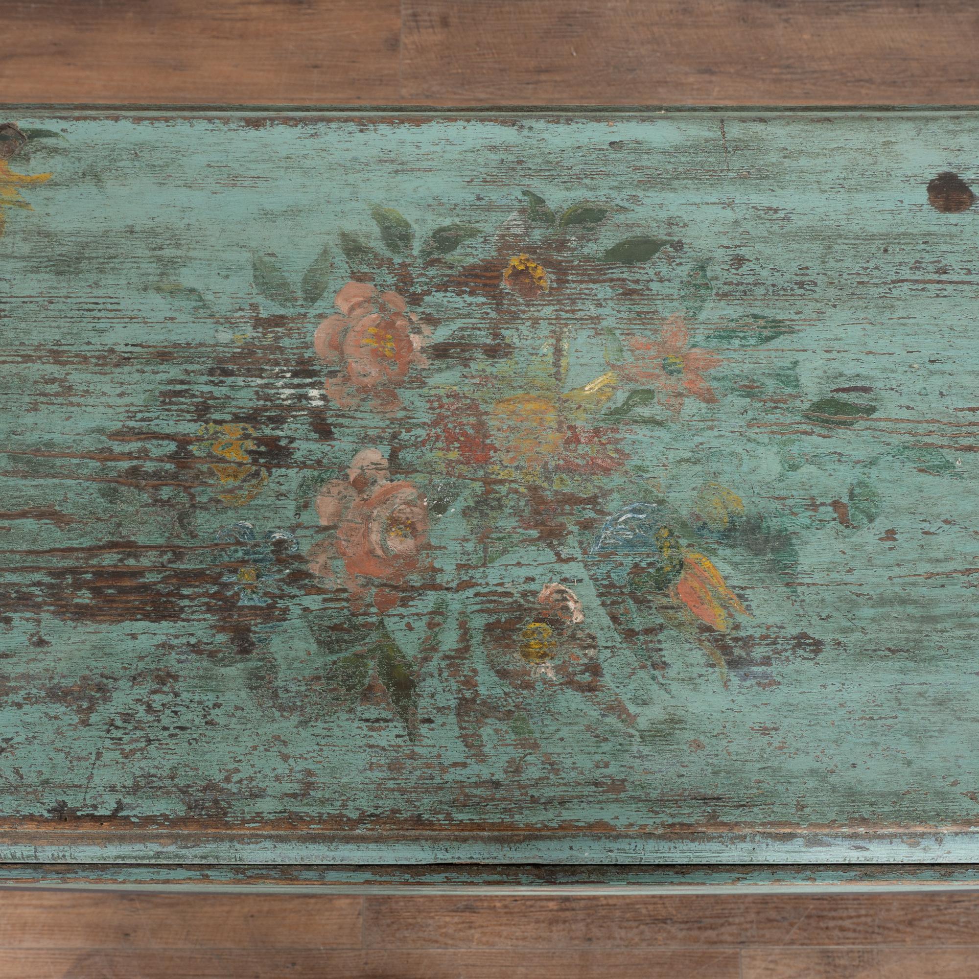 Early 19th Century Original Painted Swedish Drop Leaf Gate Leg Table ...