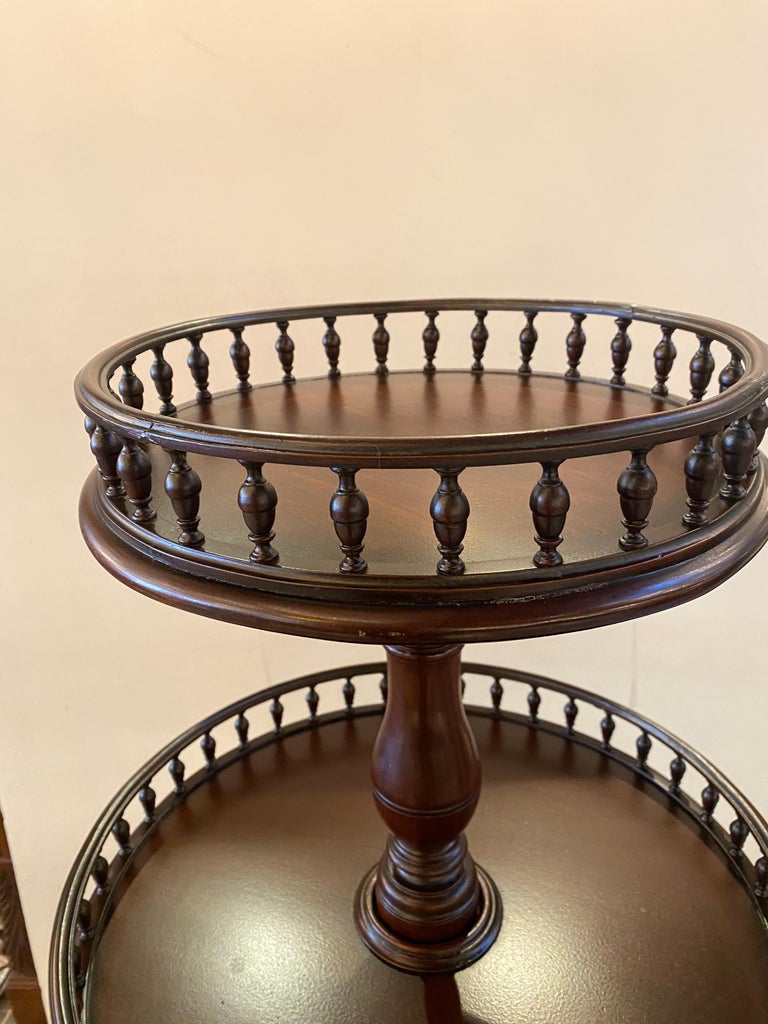 Circa 1800 Philadelphia Mahogany Silent Butler Dumb Waiter Table For ...