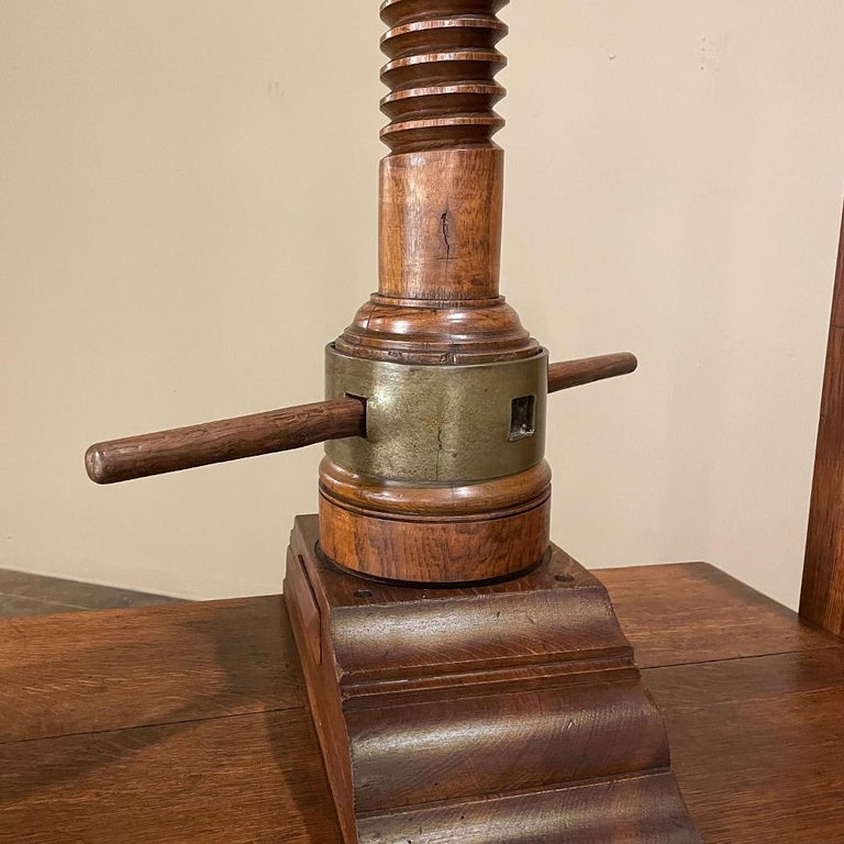 Early 19th Century Printer's Paper Press For Sale at 1stDibs