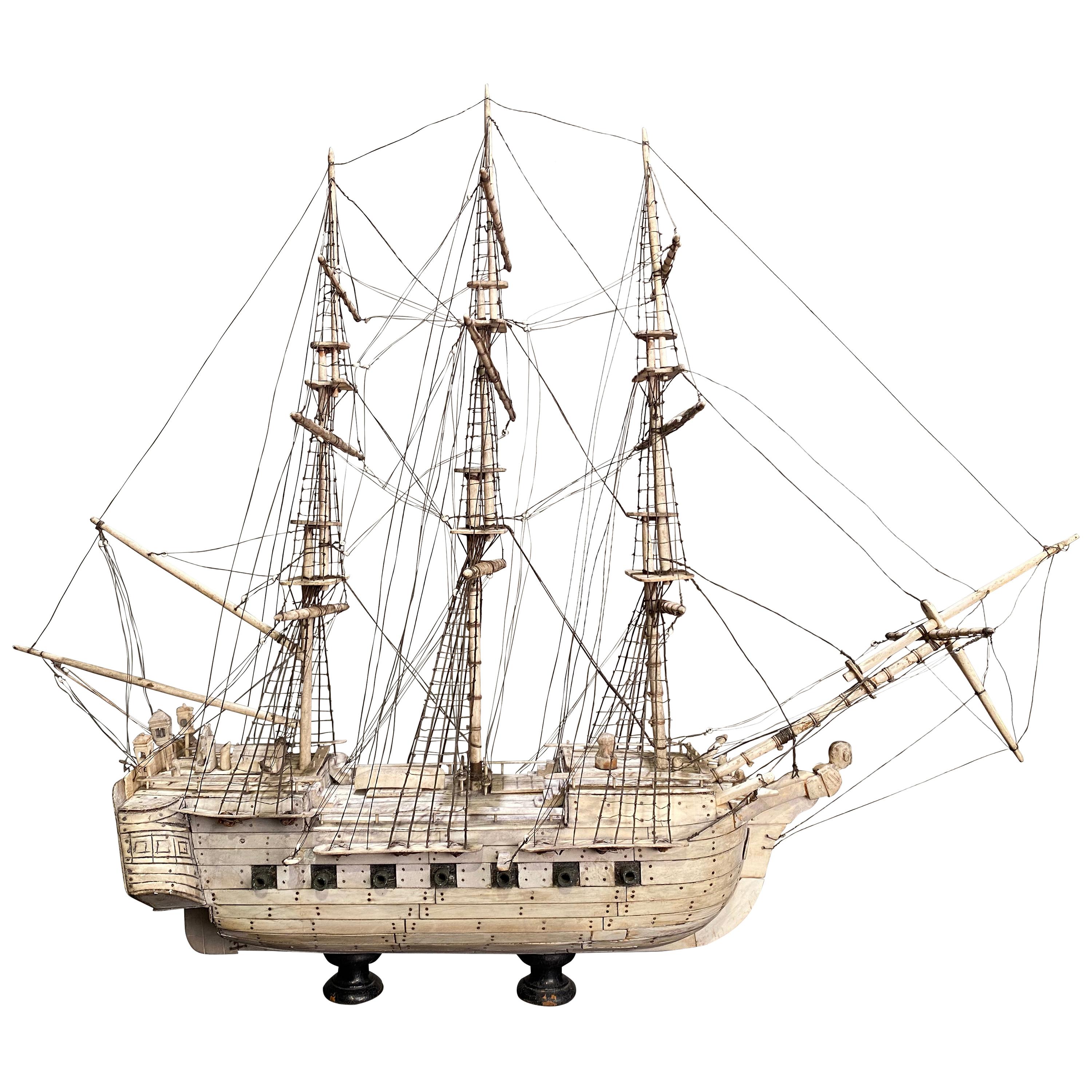 Bone Ship - 2 For Sale on 1stDibs