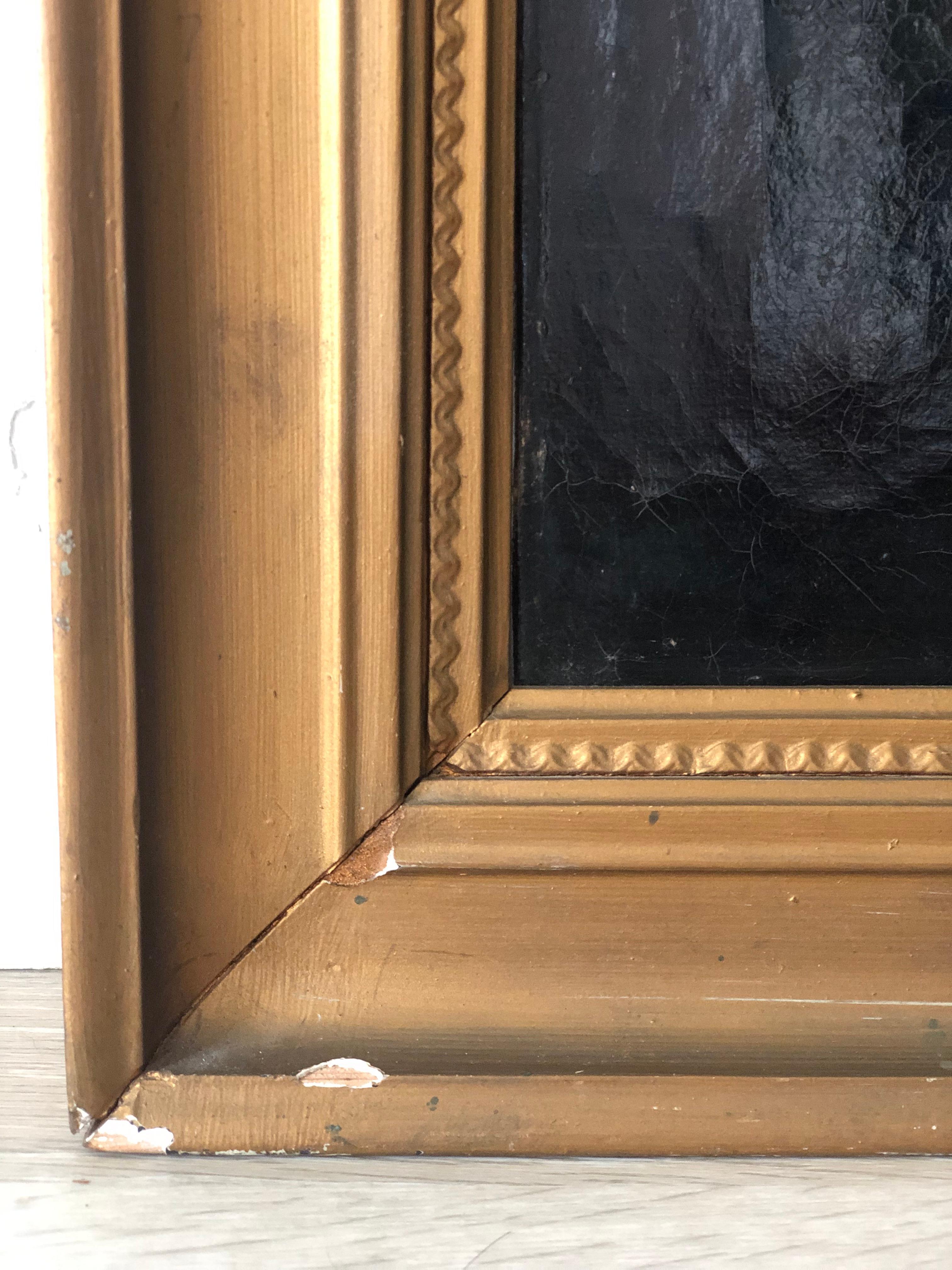 Early 19th Century Profile Portrait Painting Of A Gentleman For Sale at ...