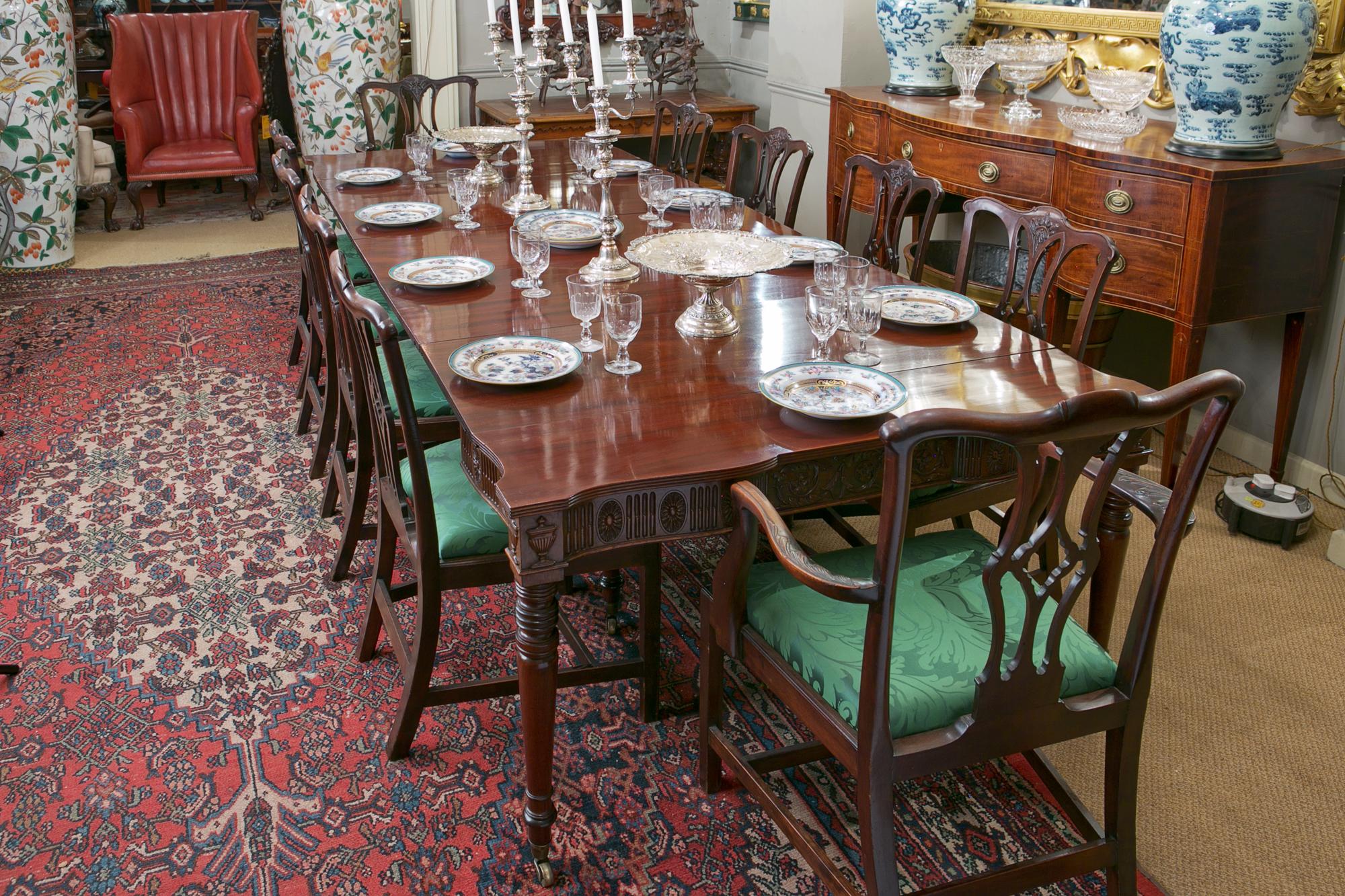 Early 19th Century Regency Concertina Extendable Dining Table For Sale ...