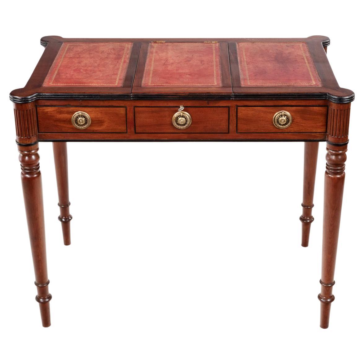 Regency Period Library Table For Sale at 1stDibs