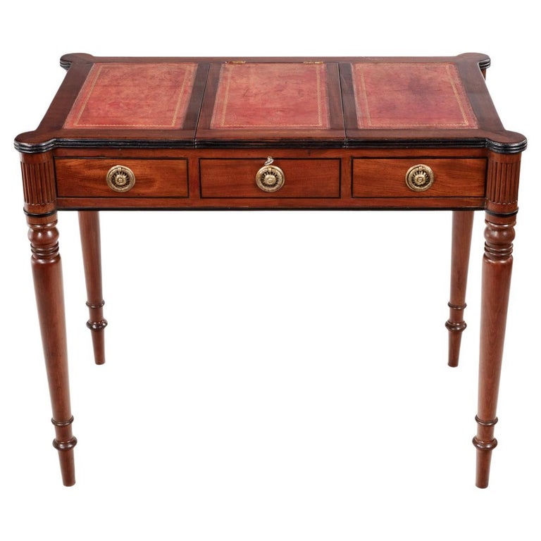 Early 19th Century Regency Library Table For Sale at 1stDibs