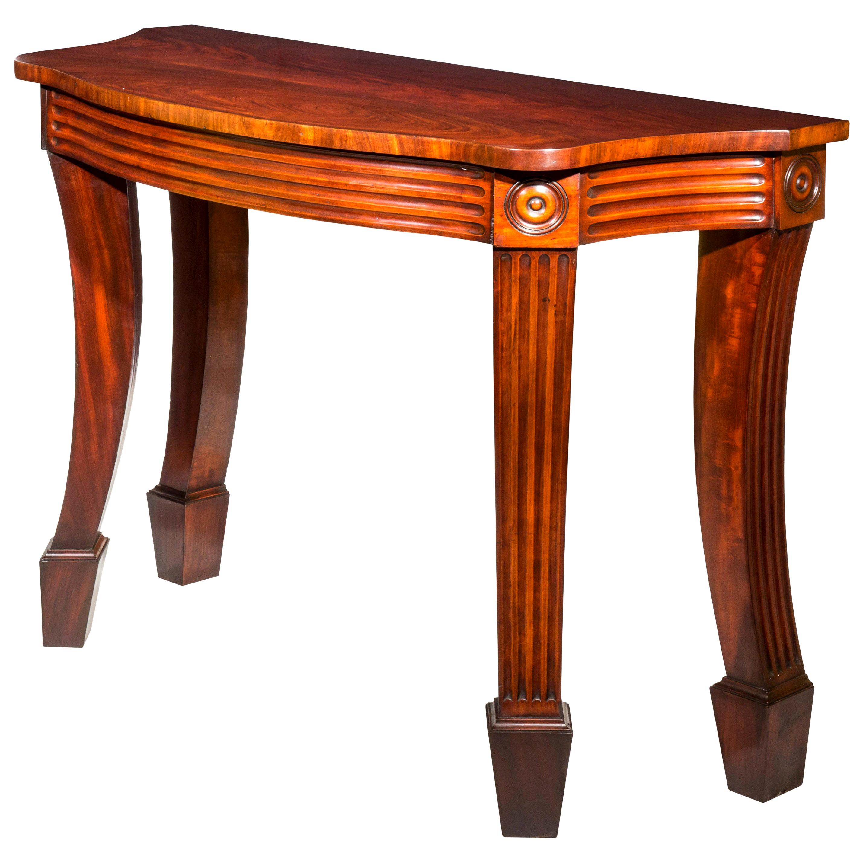 Exceptional New York Federal Mahogany Pier or Console Table, circa 1825 ...