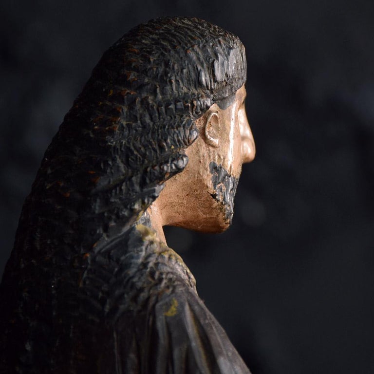 Early 19th Century Religious Folk Art Scene For Sale at 1stDibs