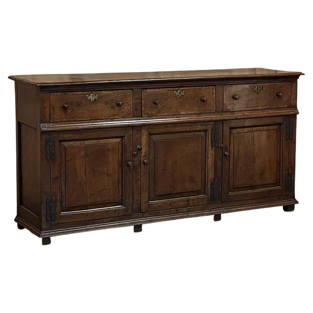English Or Welsh 19th Century Rustic Console Table Sideboard - Colonial ...