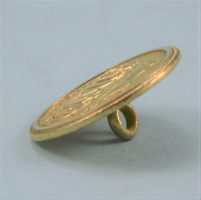 Early 19th Century Set of 12 Brass Gilt Hunting Buttons by Firmin and ...