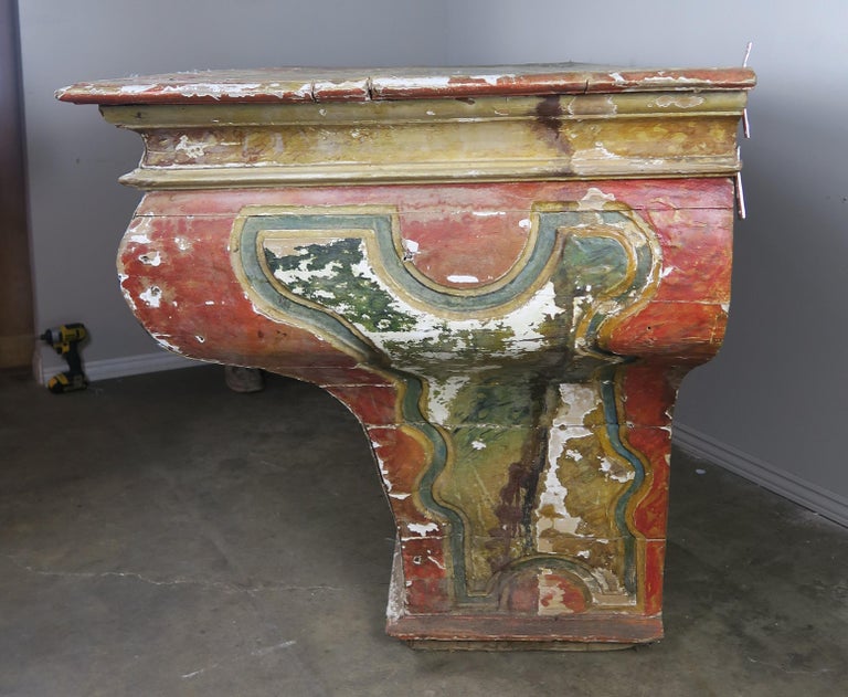 Early 19th Century Spanish Painted Alter Table at 1stDibs | alter in ...