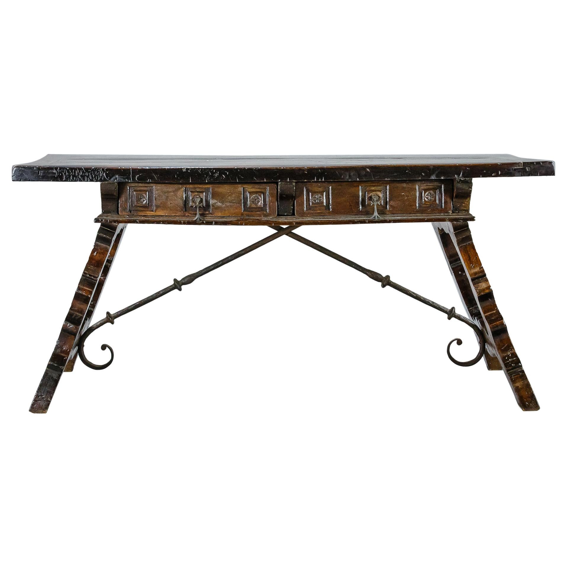 Late 19th Century Spanish Naturalistic/Primitive Table For Sale at 1stDibs