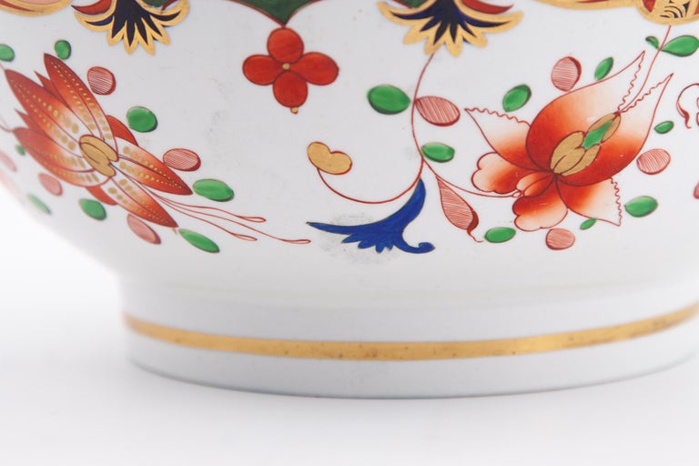 Early 19th Century Spode Porcelain Regency Punch Bowl For Sale at 1stDibs