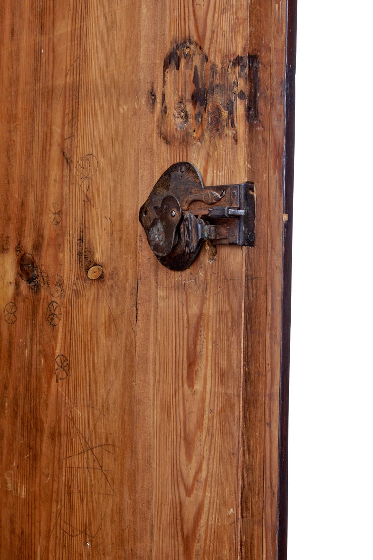 Early 19th Century Swedish Baroque Pine Cabinet at 1stDibs Early 19th Century Swedish Baroque Pine Cabinet at 1stDibs