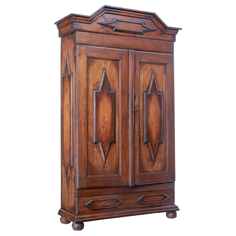 Early 19th Century Swedish Baroque Pine Cabinet at 1stDibs Early 19th Century Swedish Baroque Pine Cabinet at 1stDibs
