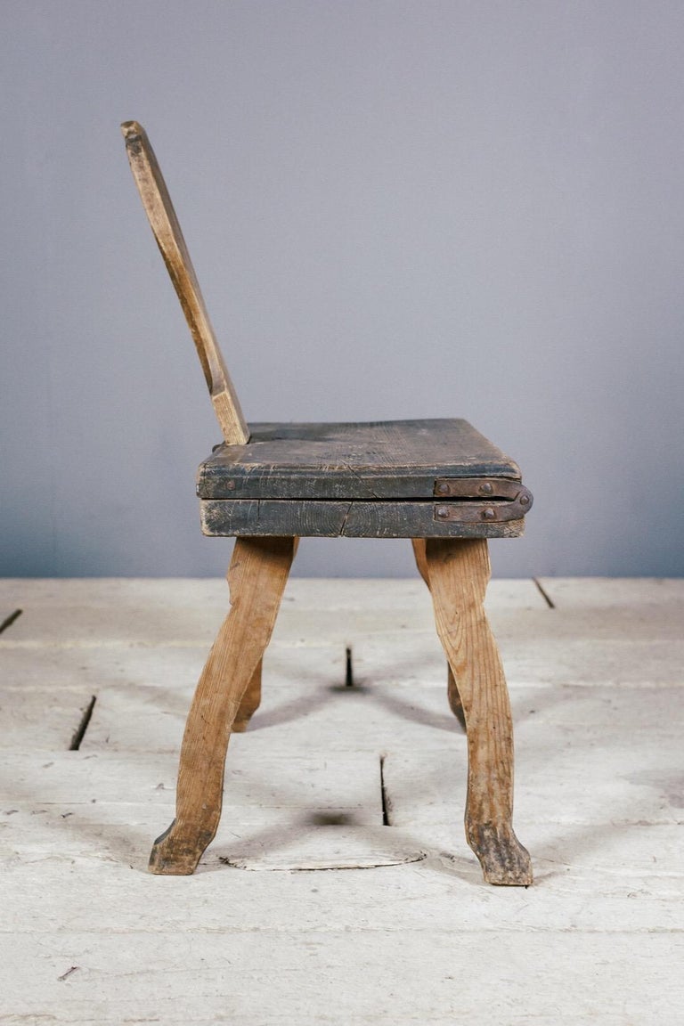 Early 19th Century Swedish Metamorphic Chair Table or Bordstol at 1stDibs