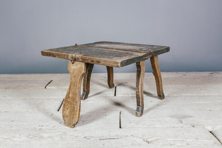 Early 19th Century Swedish Metamorphic Chair Table or Bordstol at 1stDibs
