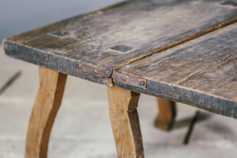 Early 19th Century Swedish Metamorphic Chair Table or Bordstol at 1stDibs