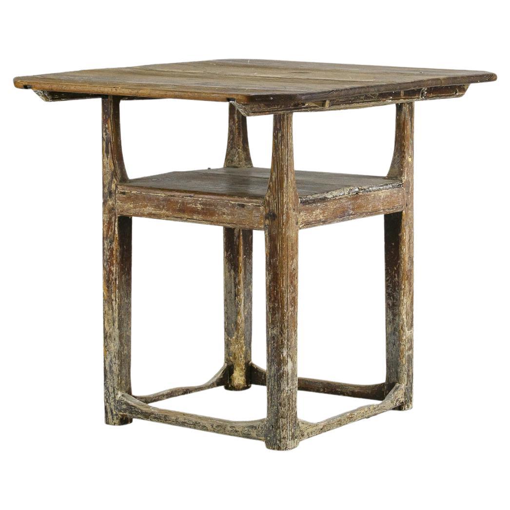 Early 19th Century Swedish Metamorphic Chair Table or Bordstol at 1stDibs