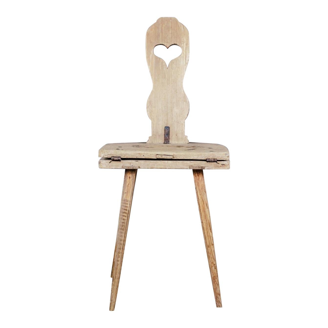 Early 19th Century Swedish Vernacular Metamorphic Chair Table or ...