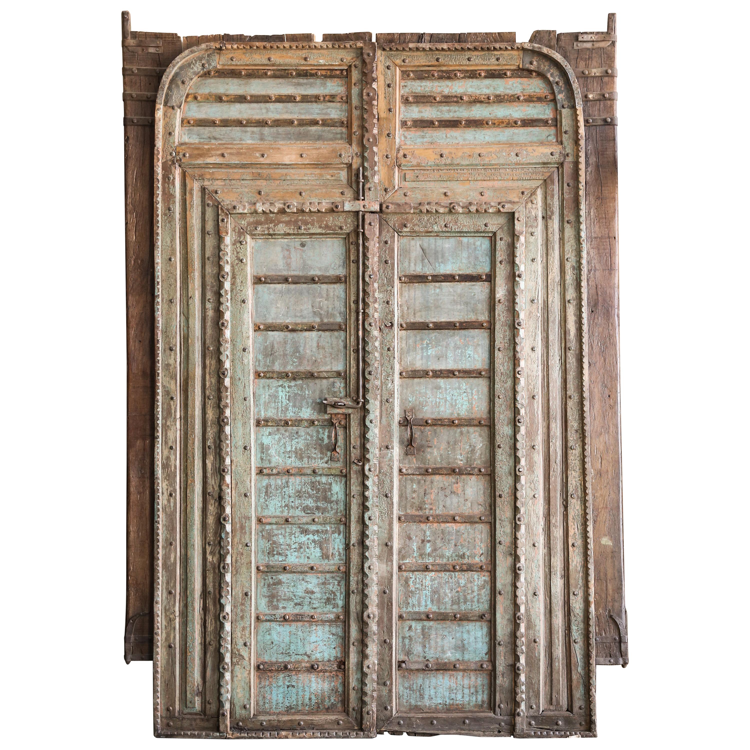 Early 19th Century Unique Heavily Reinforced Custom Made Court Yard ...