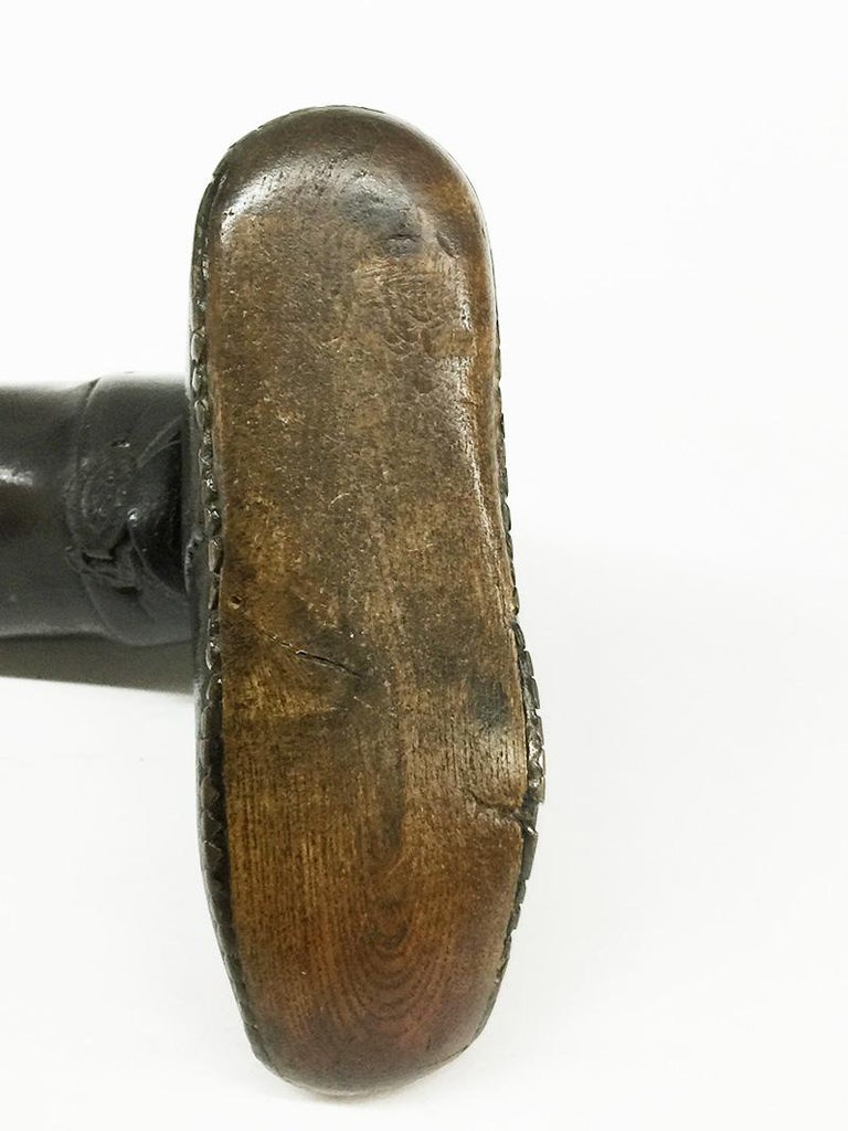 Early 19th Century Victorian Tiny Clogs, Doll Shoes For Sale at 1stDibs