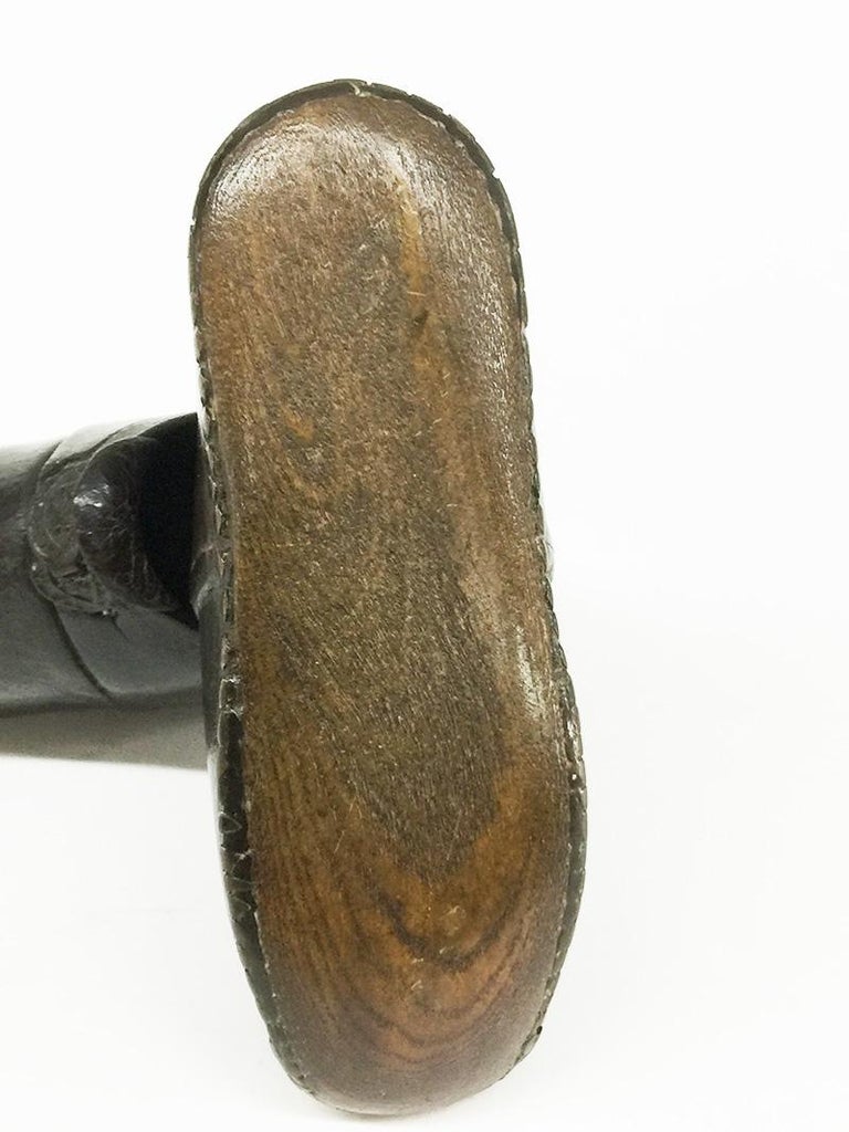 Early 19th Century Victorian Tiny Clogs, Doll Shoes For Sale at 1stDibs