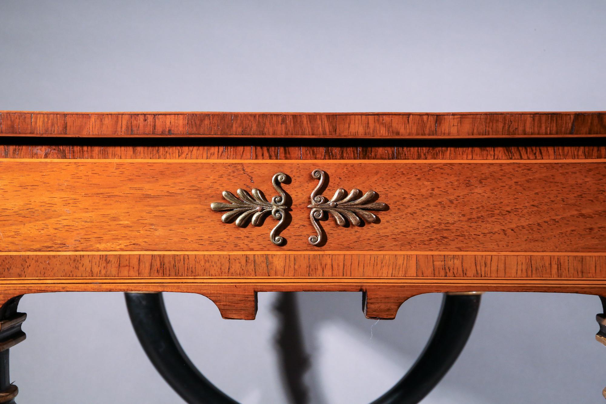 Early 19th Century Writing Table by John McLean For Sale at 1stDibs