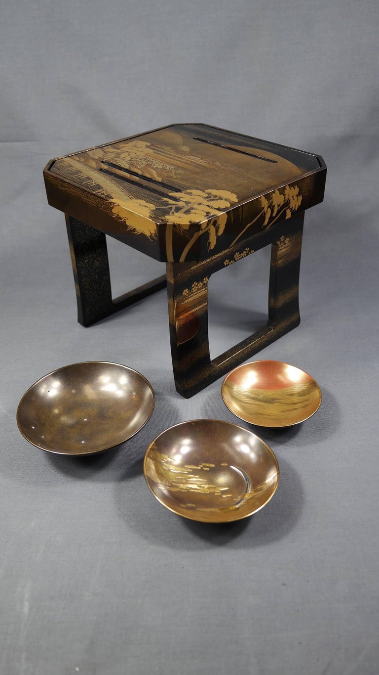 Early 19th Century, Pair of Sake Tables, Edo Period, Art of Japan For ...