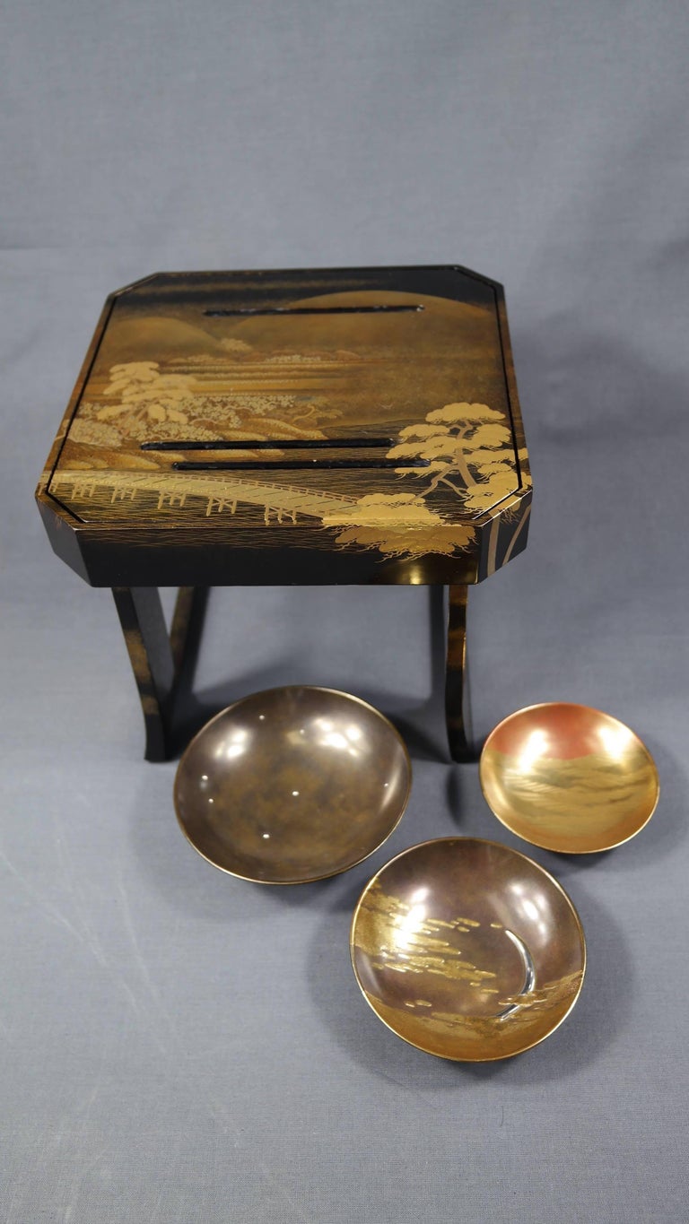 Early 19th Century, Pair of Sake Tables, Edo Period, Art of Japan For ...