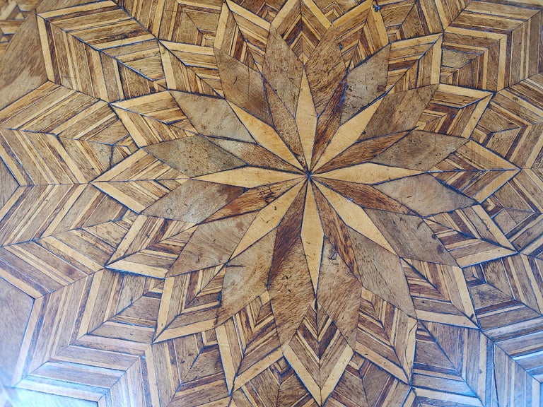 Early 19thc Italian Sorrento Table with Inlaid Marquetry at 1stDibs