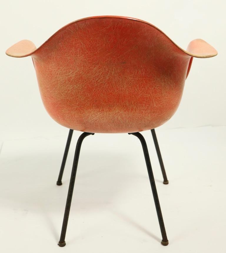 Early 1st Generation Eames Rope Edge Zenith SAX Chair at 1stDibs