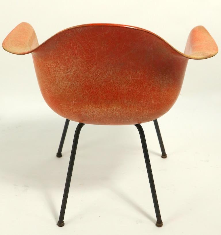 Early 1st Generation Eames Rope Edge Zenith SAX Chair at 1stDibs